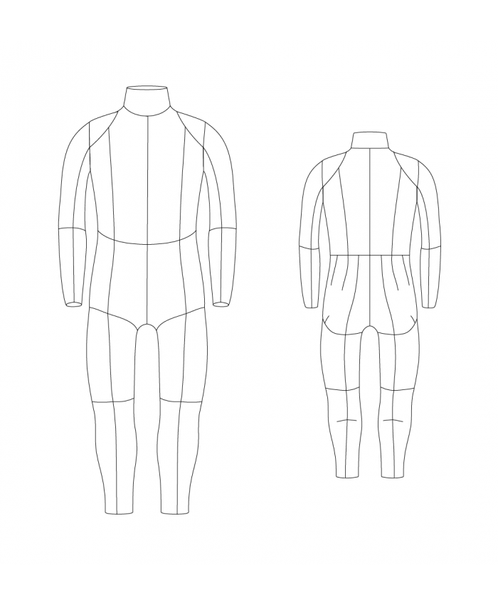 mannequin template printable